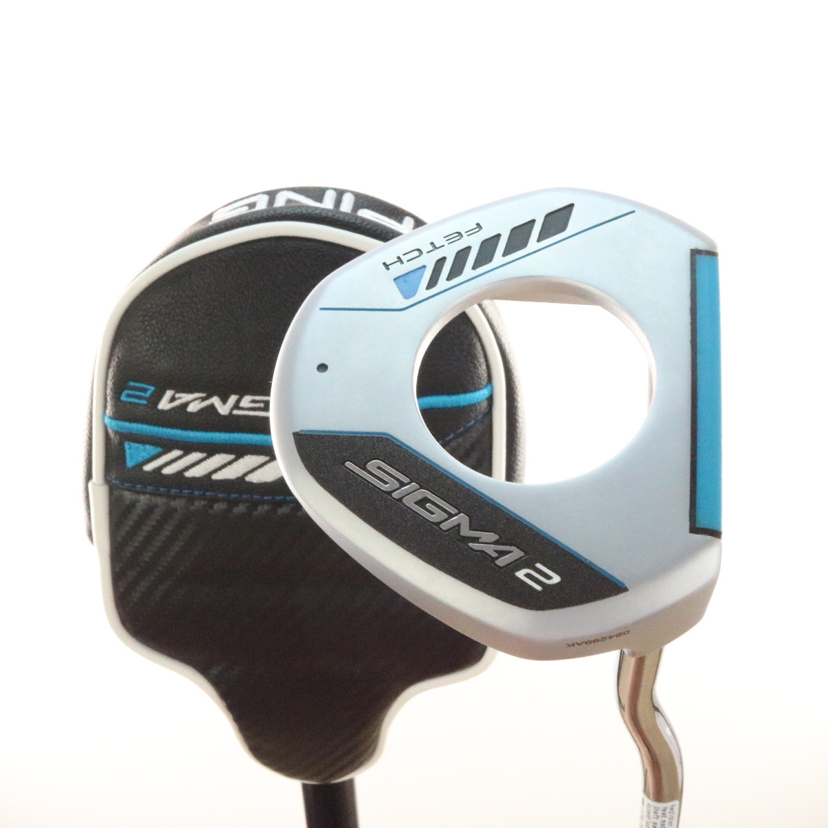 2019 PING Sigma 2 Fetch Platinum Adjustable Putter Black Dot Headcover ...