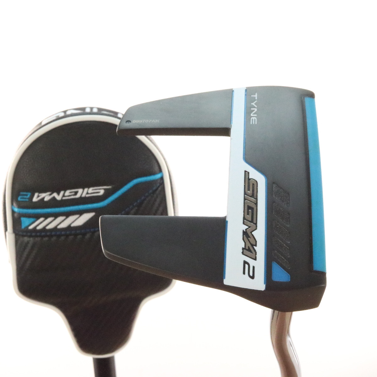 2019 PING Sigma 2 Tyne Stealth Adjustable Putter Black Dot Headcover ...