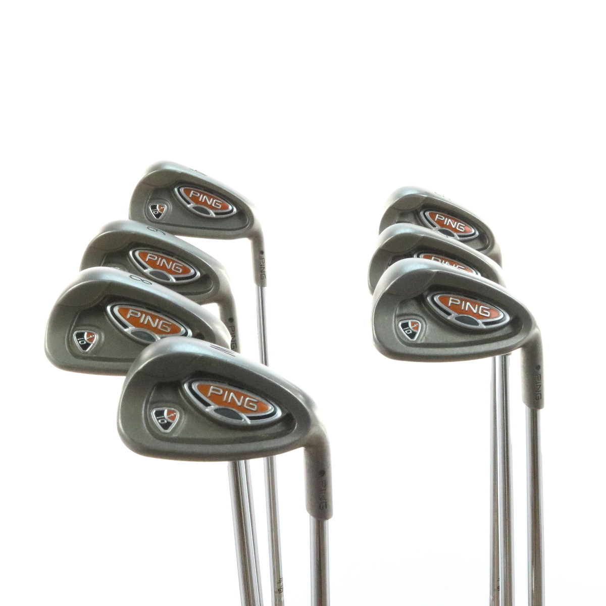 Ping i10 Iron Set 4-W Black Dot AWT Steel Stiff Flex Right-Handed ...