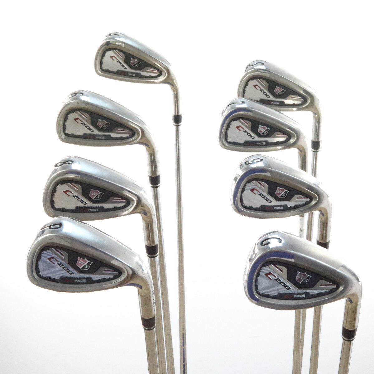 Wilson Staff C200 Iron Set 4-P,G KBS Tour 90 Steel Regular Flex 54407A ...