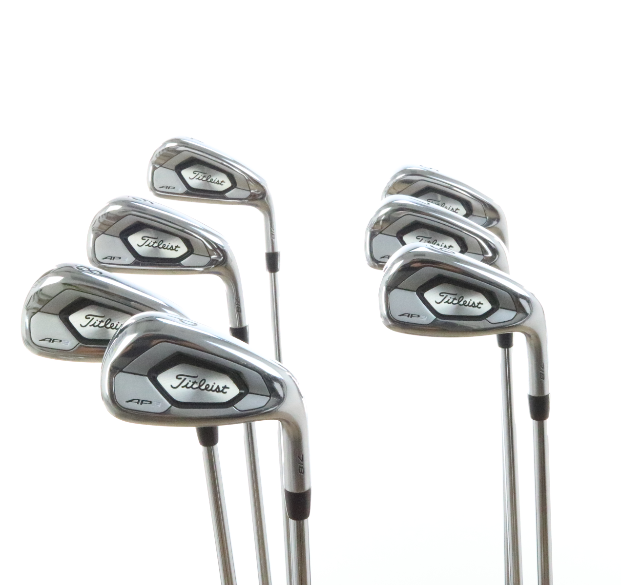 2018 Titleist AP3 718 Iron Set 4-P True Temper AMT Red R300 Regular Flex 54549A - Mr Topes Golf