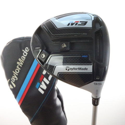 TaylorMade M3 460 Driver 9.5 Degrees Tensei Blue Stiff Flex Headcover ...