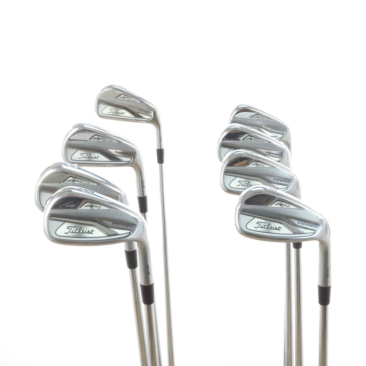 2018 Titleist AP2 718 Iron Set 4-P,W50 Steel Project X LZ 6.0 Stiff Flex 55169A - Mr Topes Golf