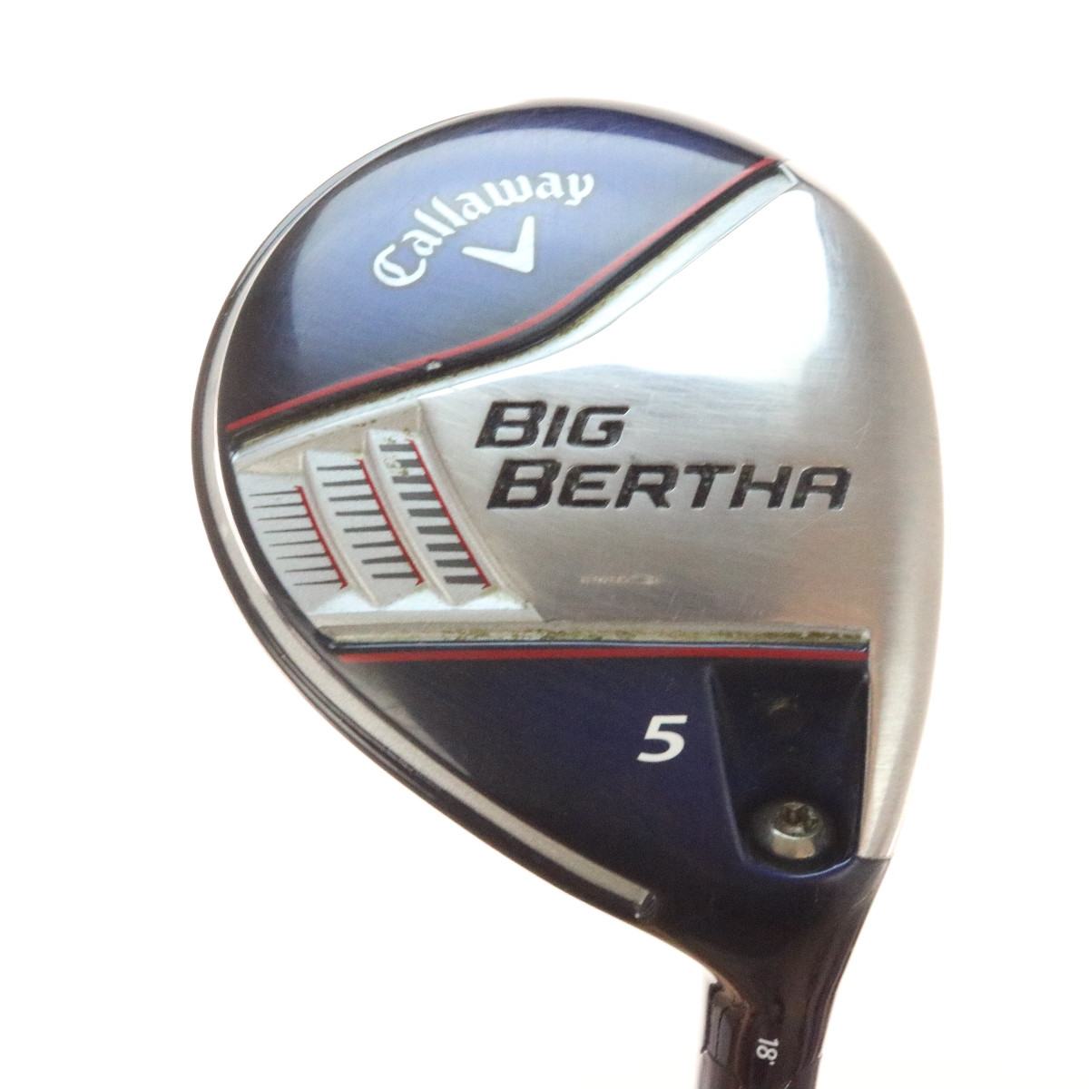 Callaway Big Bertha 5 Wood 18 Degrees Diamana S+ 82 X-Stiff Flex 55196A ...