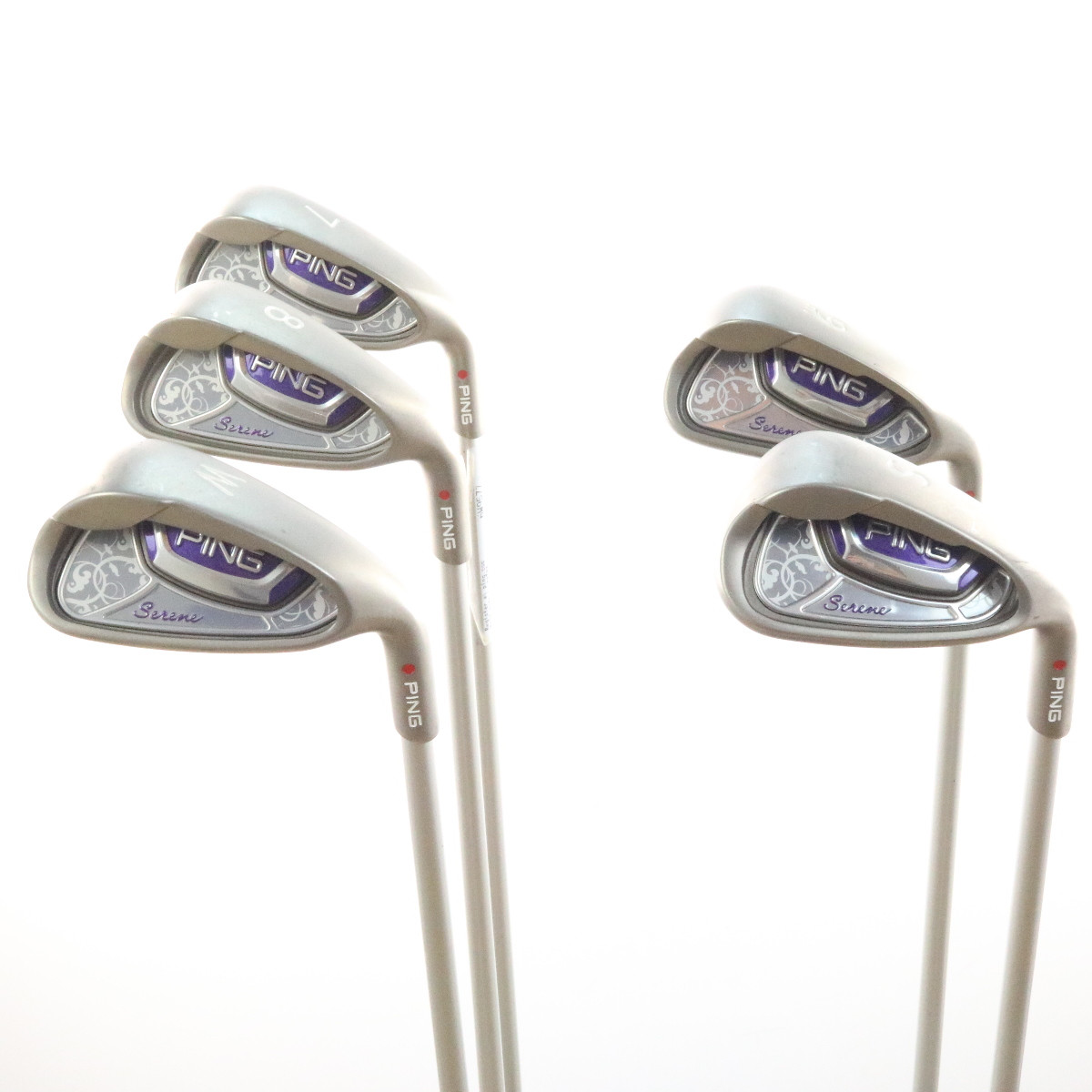 PING Serene Iron Set 7-W,S ULT 210 Ultra Lite Ladies Flex Right-Handed 55664A - Mr Topes Golf