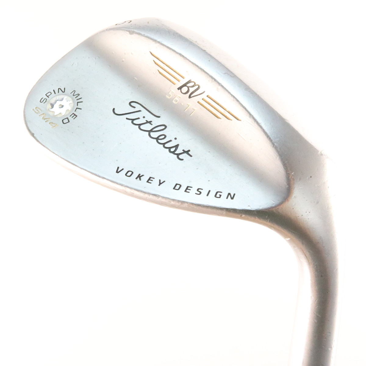 Titleist SM4 Spin Milled Tour Chrome Vokey Wedge 56 Degrees 56.11 Steel 55645G - Mr Topes Golf