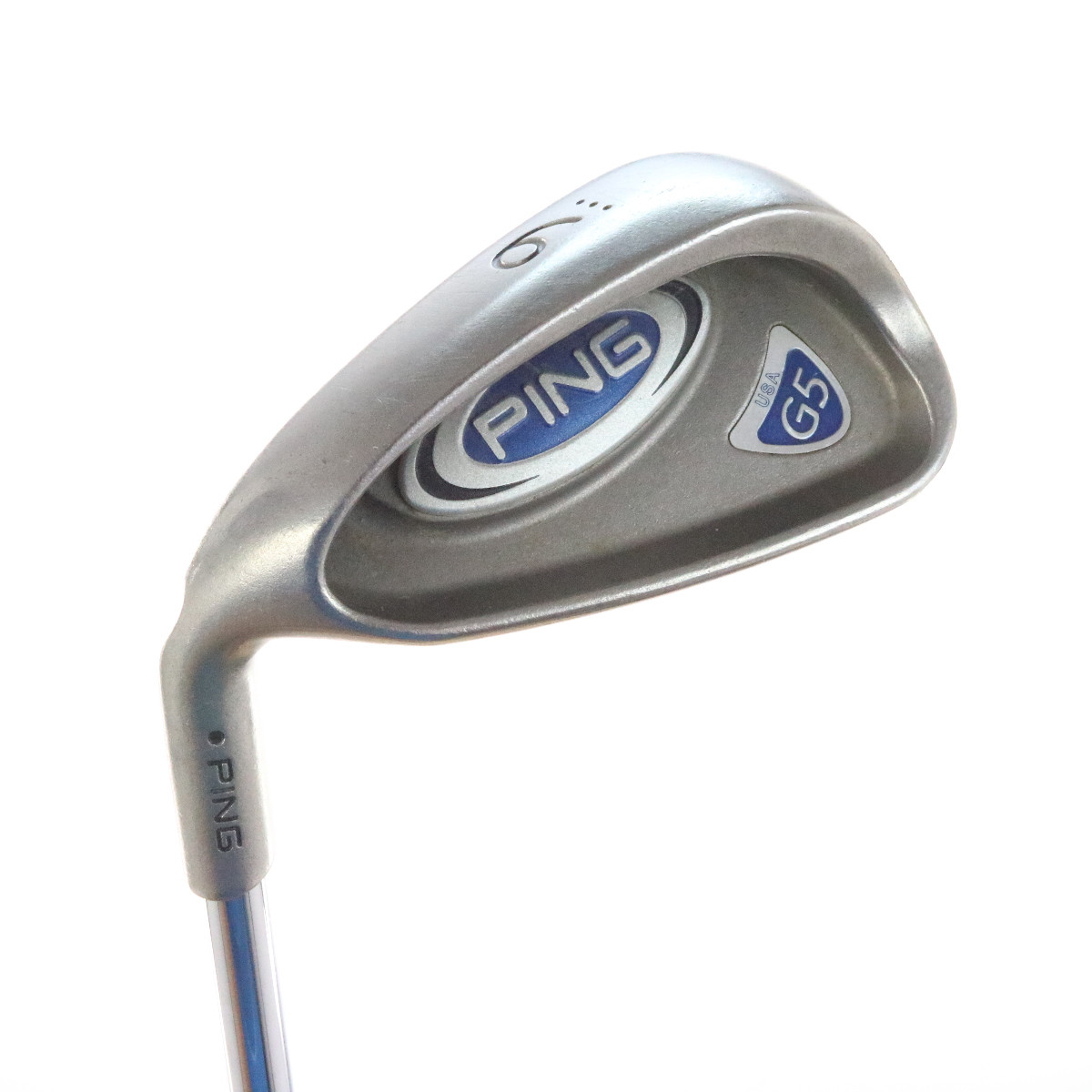 Ping G5 Individual 9 Iron Black Dot Steel Stiff Flex Left-Handed 55825G ...