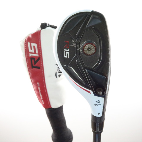 TaylorMade R15 4 Rescue 21 Degrees Speeder 77 Stiff Flex Headcover ...
