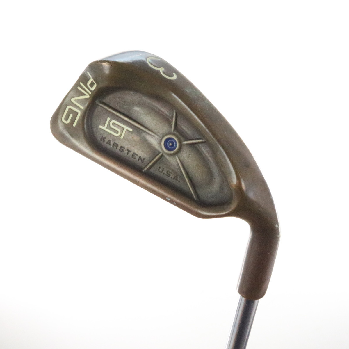 Ping ISI Beryllium Copper Individual 3 Iron Blue Dot Steel Shaft 56061G ...