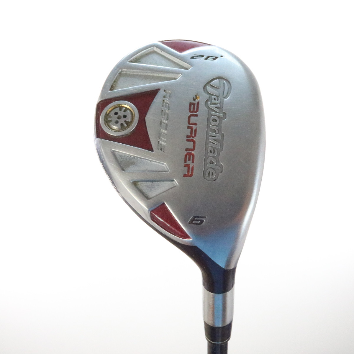 TaylorMade Burner Rescue 6 Hybrid 28 Deg Graphite REAX 65 M Senior Flex ...