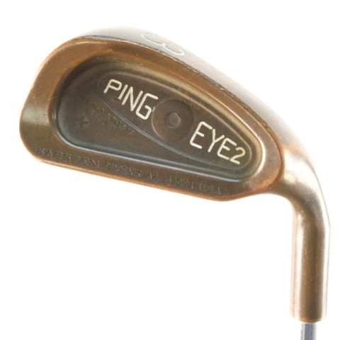 Ping EYE 2 Plus BeCu Individual 3 Iron Black Dot Microtaper Steel Stiff 56559D - Mr Topes Golf