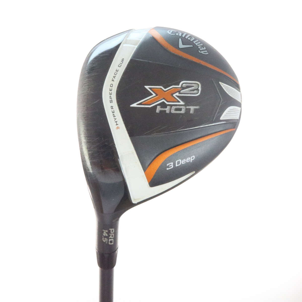 Callaway X2 Hot 3 Deep Pro Wood 14.5 Deg Aldila Stiff Flex Left-Handed 57280G - Mr Topes Golf