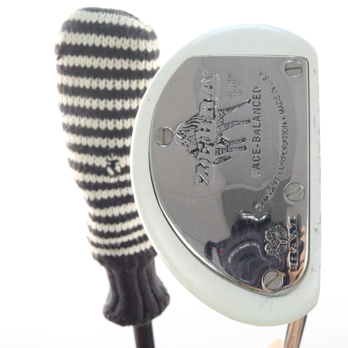 RAM Zebra Face-Balanced Mallet Putter 33 Inches Right-Handed 57417G ...
