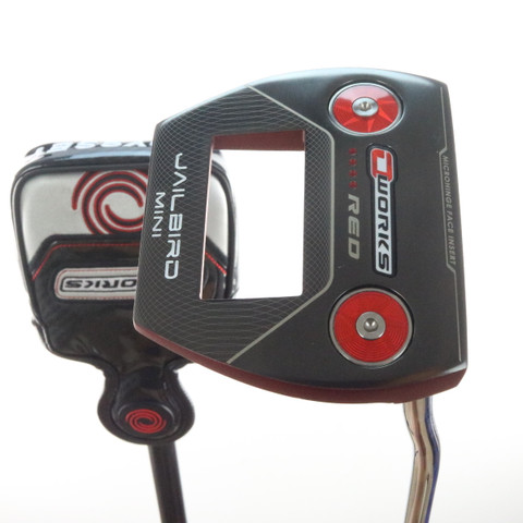 Odyssey O Works Red Jailbird Mini Putter 34 Inches Headcover Right ...