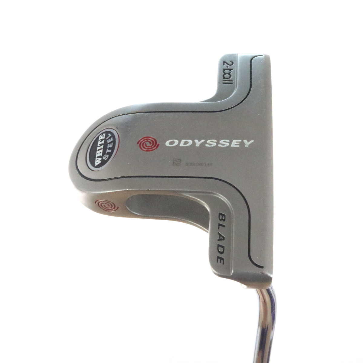 Odyssey White Steel 2-Ball Blade Putter 34 Inches Right-Handed 58384G ...