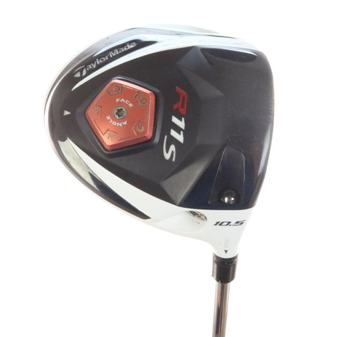 TaylorMade R11s Driver 10.5 Degrees Steel Shaft Regular Flex 58430G ...