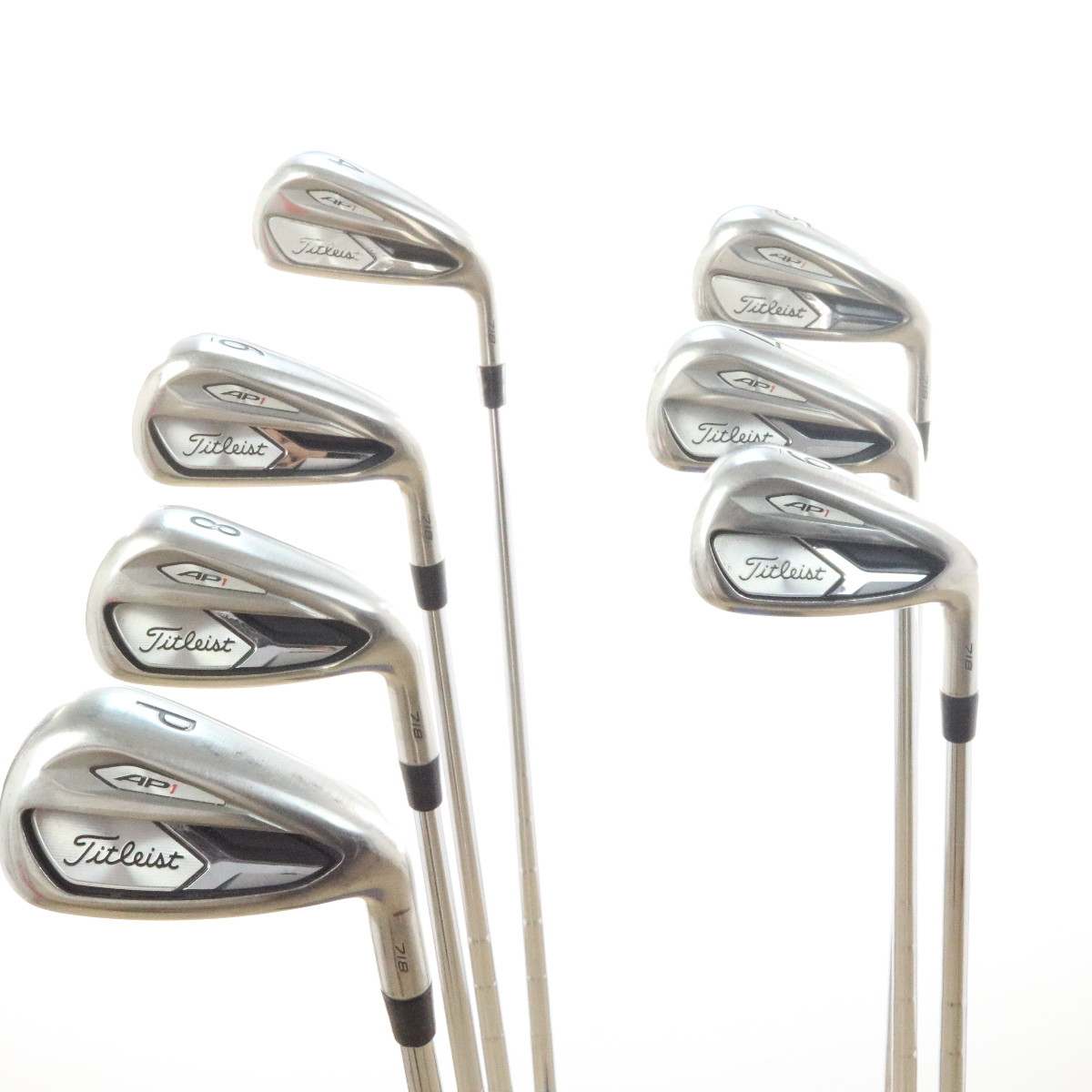 Titleist AP1 718 Iron Set 4-P Steel KBS Tour 105 Stiff Flex Right ...