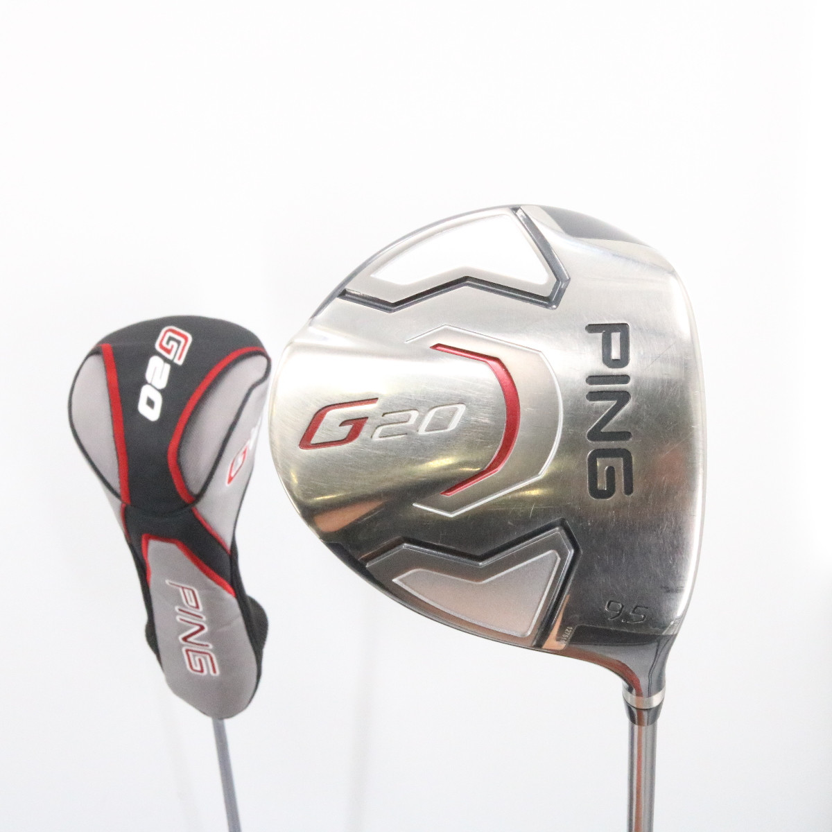 PING G20 Driver 9.5 Degrees TFC 169D Stiff Flex Headcover Right-Handed ...