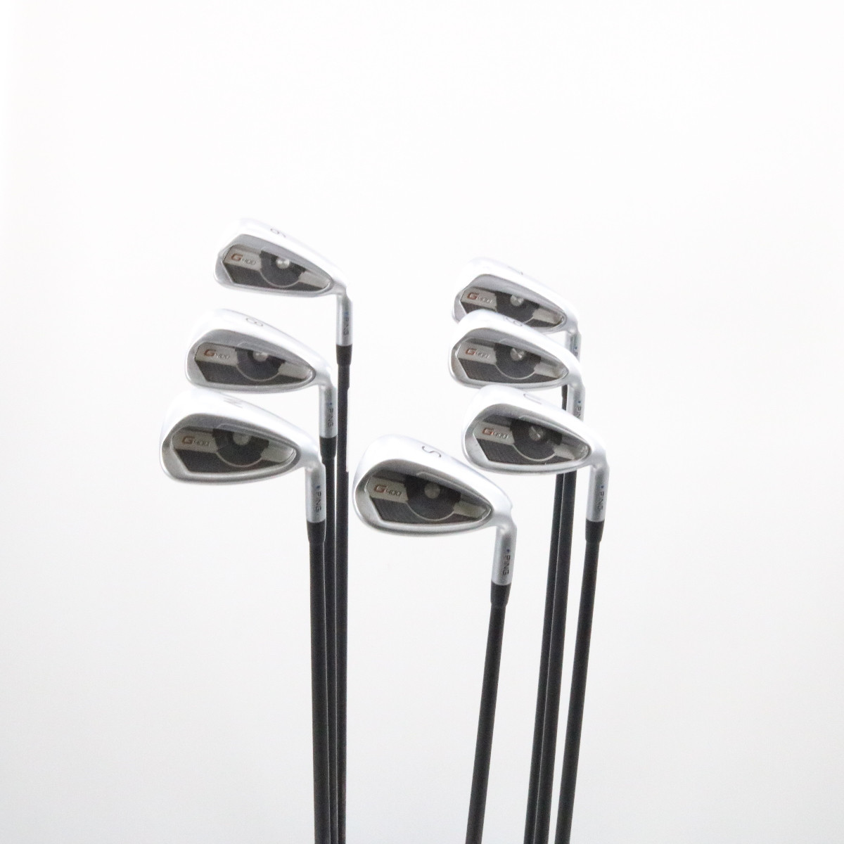 PING G400 Iron Set 6-W,U,S Blue Dot Graphite Alta CB Regular Flex ...