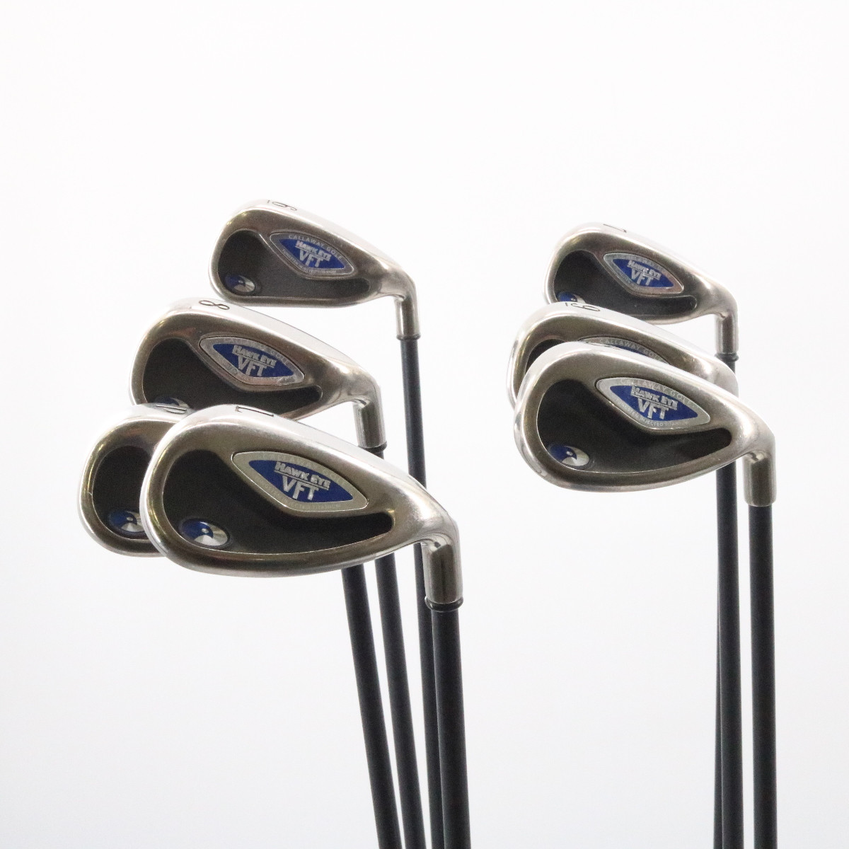 Callaway Hawk Eye VFT 6-P,S,L Iron Set Graphite System 55 Senior Flex ...