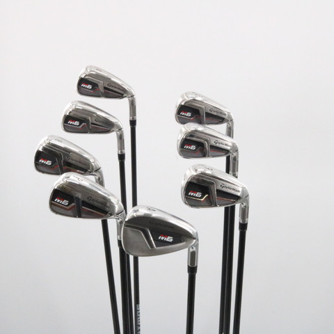 2019 TaylorMade M6 Iron Set 4-P,A Graphite ATMOS Orange Regular Flex ...