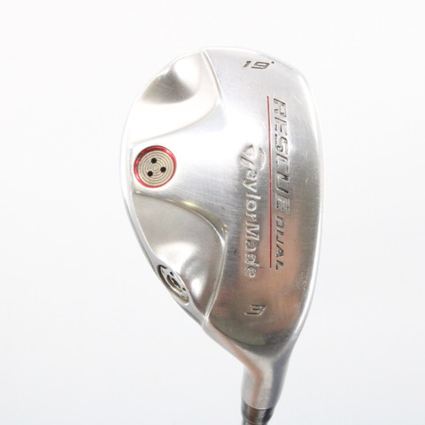 TaylorMade Rescue Dual 3 Hybrid 19 Degrees Graphite Regular Flex 59708G ...