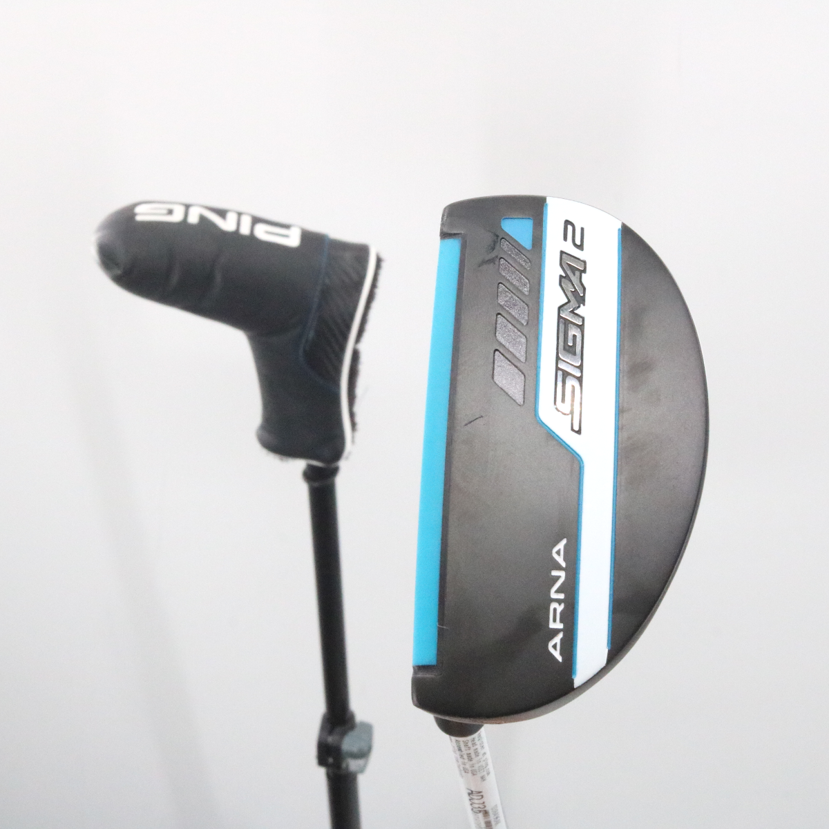 2019 PING Sigma 2 Arna Stealth Adjustable Putter Black Dot Headcover LH ...