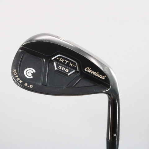 Cleveland 588 RTX 2.0 CB Black Satin Wedge 60 Degrees 60.8 Dynamic Gold ...