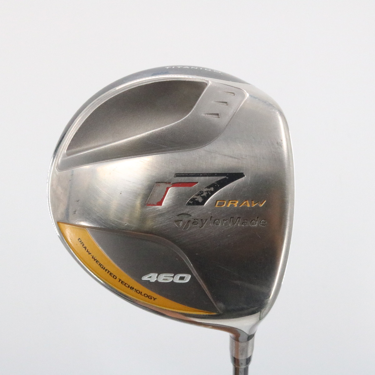 TaylorMade R7 Draw 460 Driver 9 Degrees Graphite REAX 55 Regular Flex ...