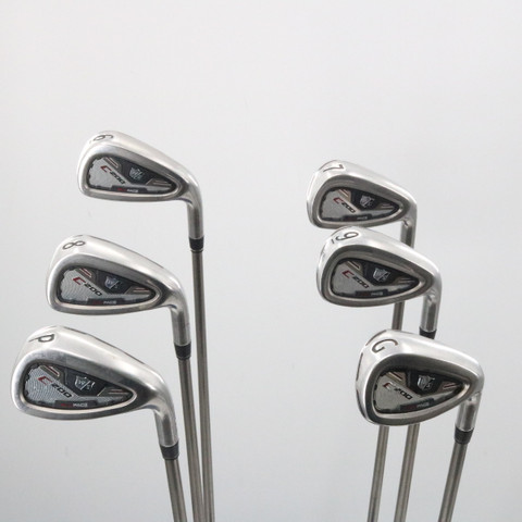 Wilson Staff C200 Iron Set 6-P,G Graphite Elements Chrome 59FA Senior ...