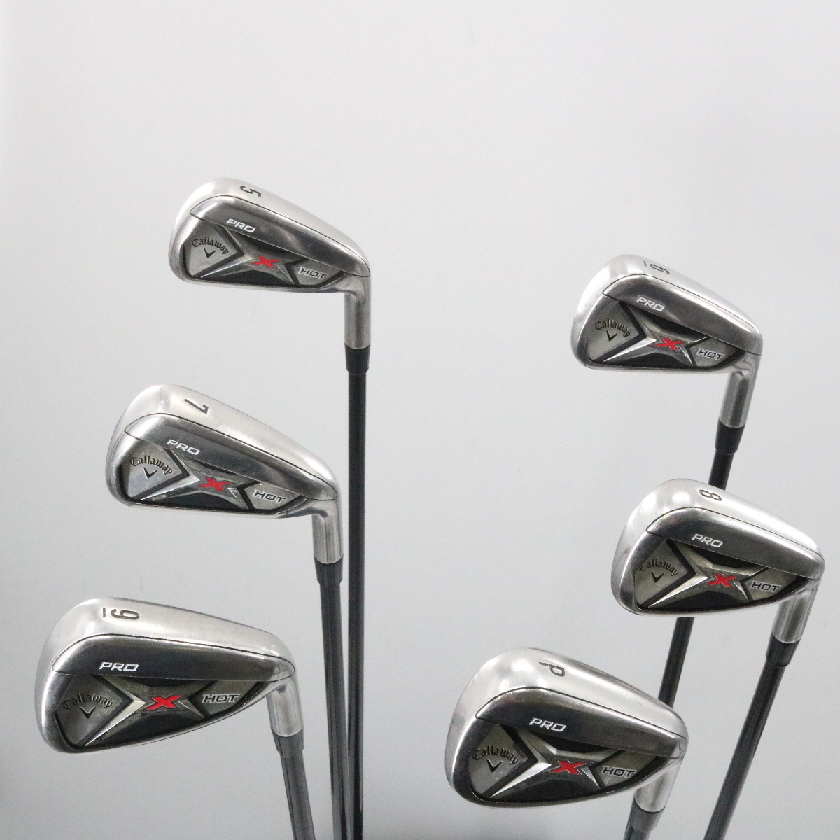 Callaway X Hot Pro 5-P Iron Set Graphite M75i Tour Regular Flex 61083A ...