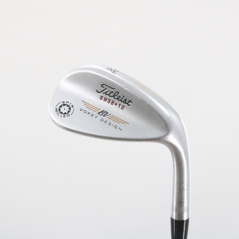 Titleist Vokey Spin Milled Wedge 58 Degrees SM58.12 Dynamic Gold Steel 61229D - Mr Topes Golf