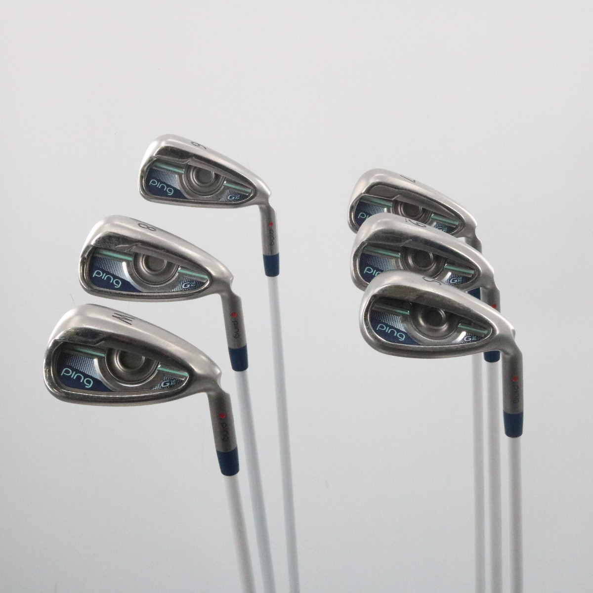 Ping G LE Iron Set 6-W,S Red Dot Graphite ULT 230 Ladies Flex 61714A ...