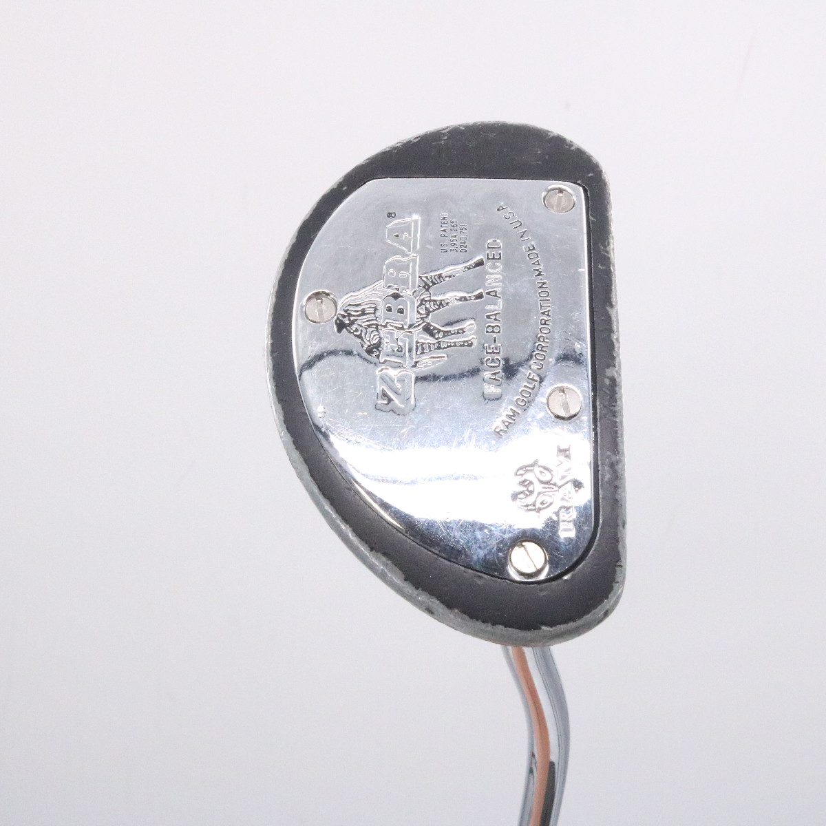 RAM Zebra Face-Balanced Black Mallet Putter 35 Inches Right-Handed ...