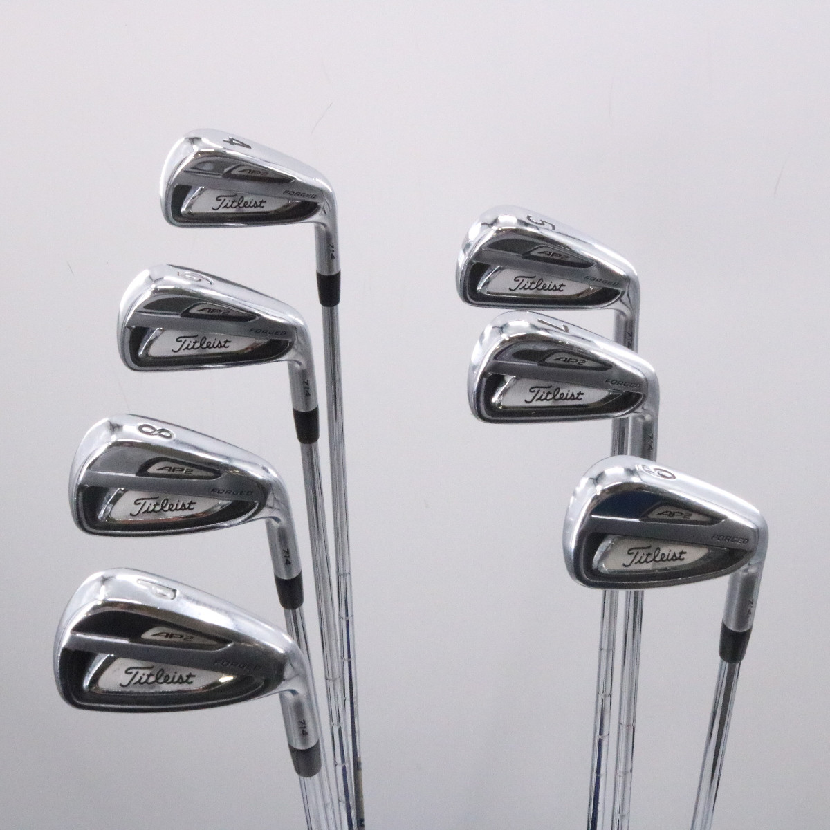 Titleist AP2 714 Iron Set 4-P True Temper Dynamic Gold S400 Stiff Flex ...