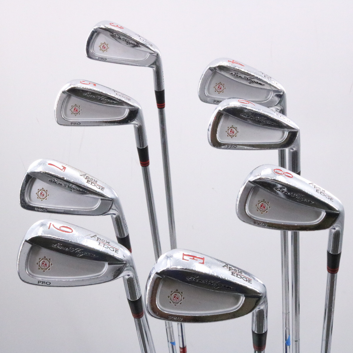 Ben Hogan Apex Edge Pro Iron Set 3-E Apex 4 Steel Stiff Flex Right ...
