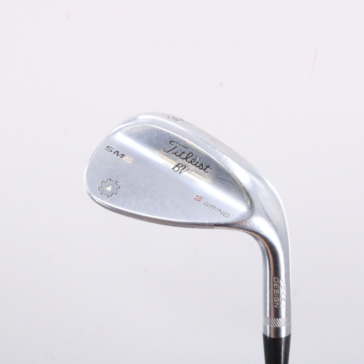 Titleist Vokey SM6 Tour Chrome Wedge 56 Degrees 56.10 Steel S Grind 63834A - Mr Topes Golf