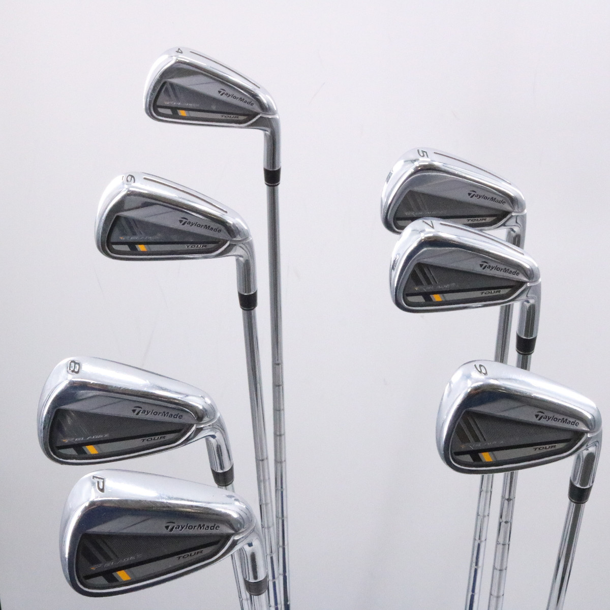 TaylorMade RBladez Tour Iron Set 4-P KBS Tour 90 Stiff Flex Right ...