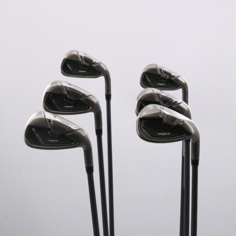 TaylorMade Rocketballz RBZ Iron Set 6-P,S Graphite Stiff Flex Right ...