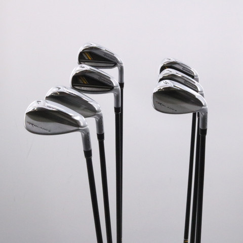 TaylorMade Rbladez Iron Set 7-P,A,S,L Iron Set Graphite M Senior Flex ...
