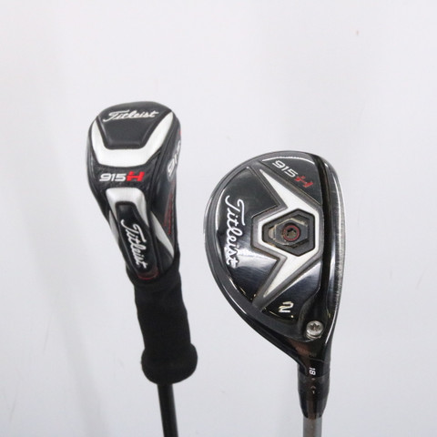 Titleist 915H 2 Hybrid 18 Degrees Diamana S+ 70 Regular Flex Headcover 65163A - Mr Topes Golf