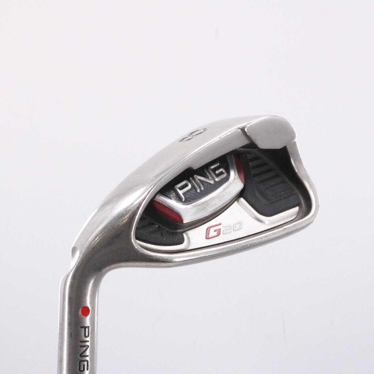 Ping G20 Individual 8 Iron Red Dot Matrix Graphite Stiff Flex Left ...