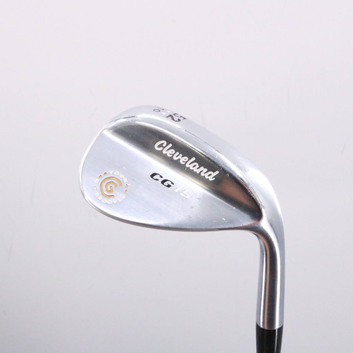 Cleveland CG15 Satin Chrome Tour Zip Grooves Wedge 52 Deg 52.10 Steel ...