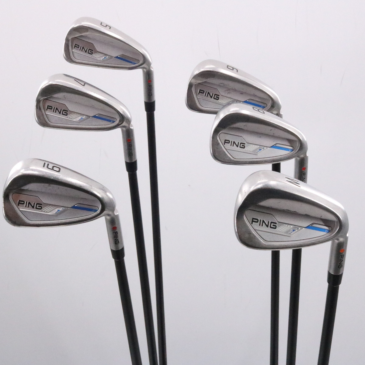 Ping i Series E1 Iron Set 5-W Graphite Alta CB Regular Flex Right ...