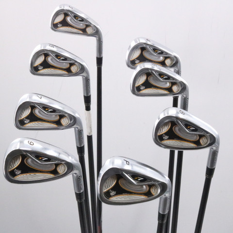 TaylorMade R7 TP Iron Set 3-P Graphite REAX TP 115 Stiff Flex Right ...