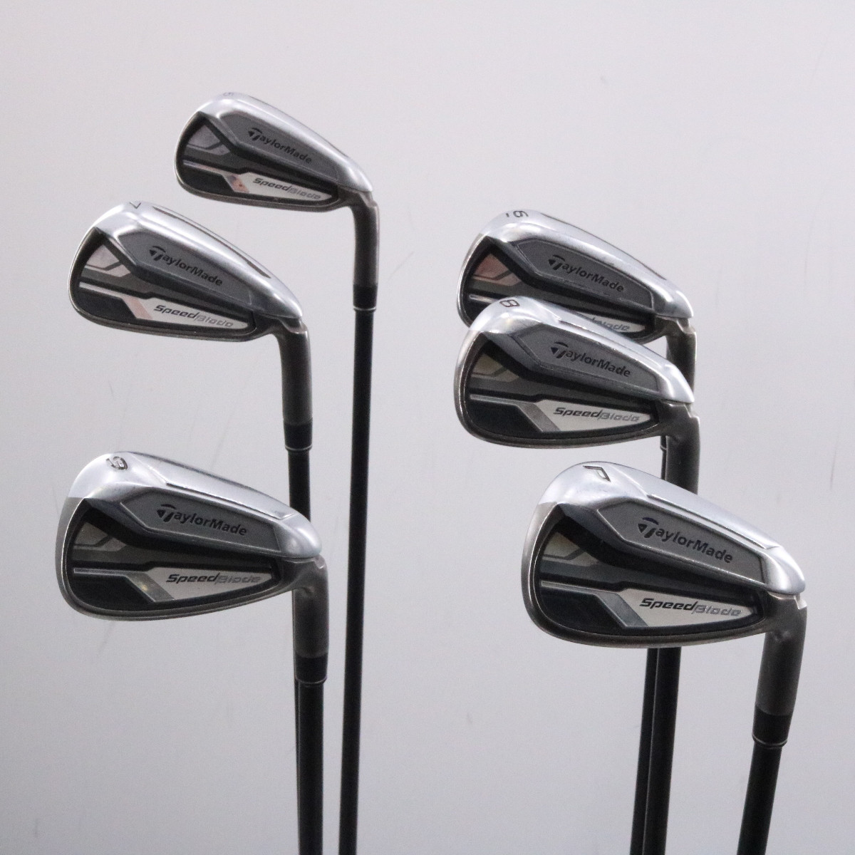 TaylorMade SpeedBlade Iron Set 5-P Velox T Graphite Regular Flex 66502A ...