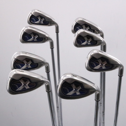 Callaway X-18 Iron Set 3-P Steel Shaft Uniflex Right-Handed 66507A - Mr ...