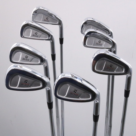 TOUR ISSUE TaylorMade 300 Forged Iron Set 3-P Rifle Precision 6.0 Stiff ...
