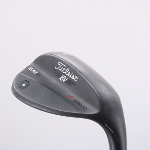 Titleist SM6 Vokey Jet Black Wedge 58 Deg 58.12 Steel Shaft Right-Handed 66628D - Mr Topes Golf