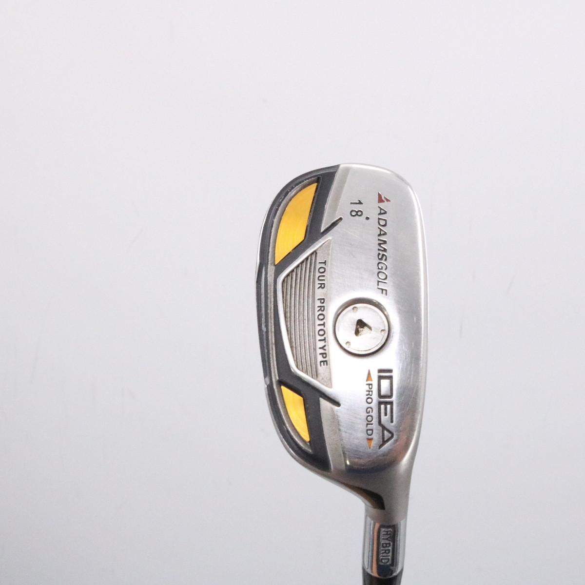 Adams IDEA Pro Gold Tour Hybrid 18 Degrees JAVLNFX h80 Regular Flex ...